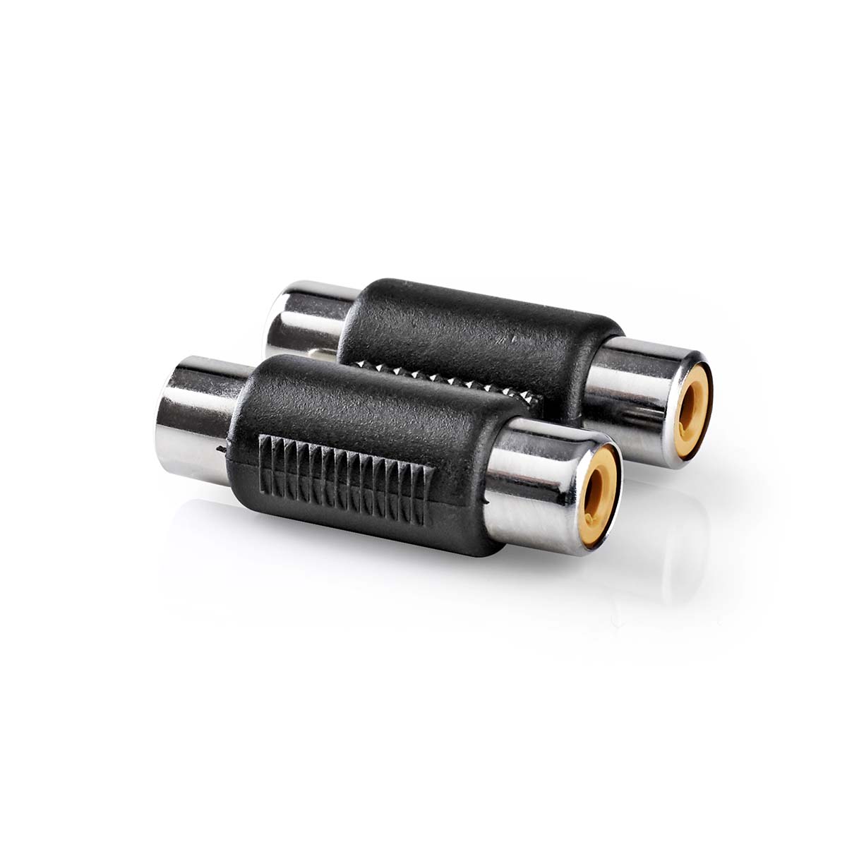 Stereo Audio Adapter | 2x RCA Female | 2x RCA Female | Nickel Plated ... Stereo Audio Adapter | 2x RCA Female | 2x RCA Female | Nickel Plated ...