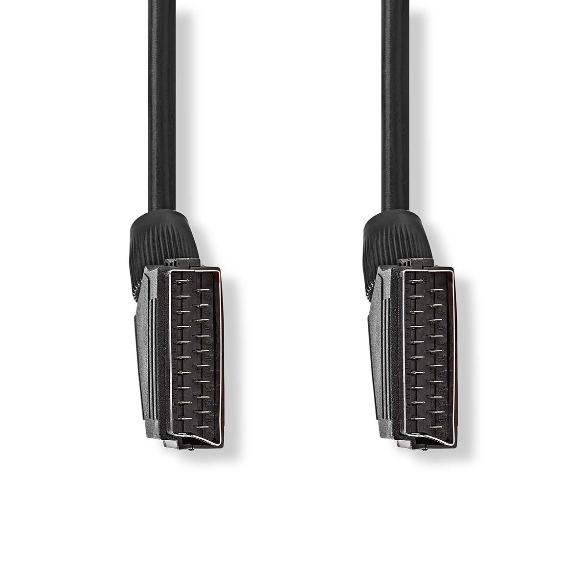 SCART-Kabel | SCART Stecker | SCART Stecker | Vernickelt | 480p | 2.00 ...