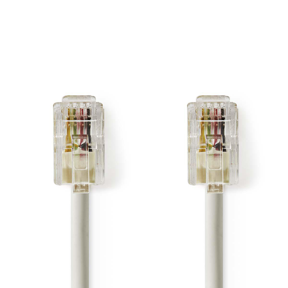 Telekommunikationskabel | RJ10-Stecker - RJ10-Stecker | 2,0 m ...