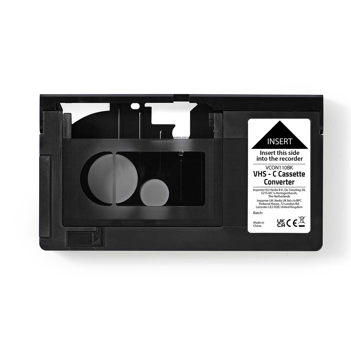 VHS Muuntaja Muunto VHS C VHS Plug And Play Musta