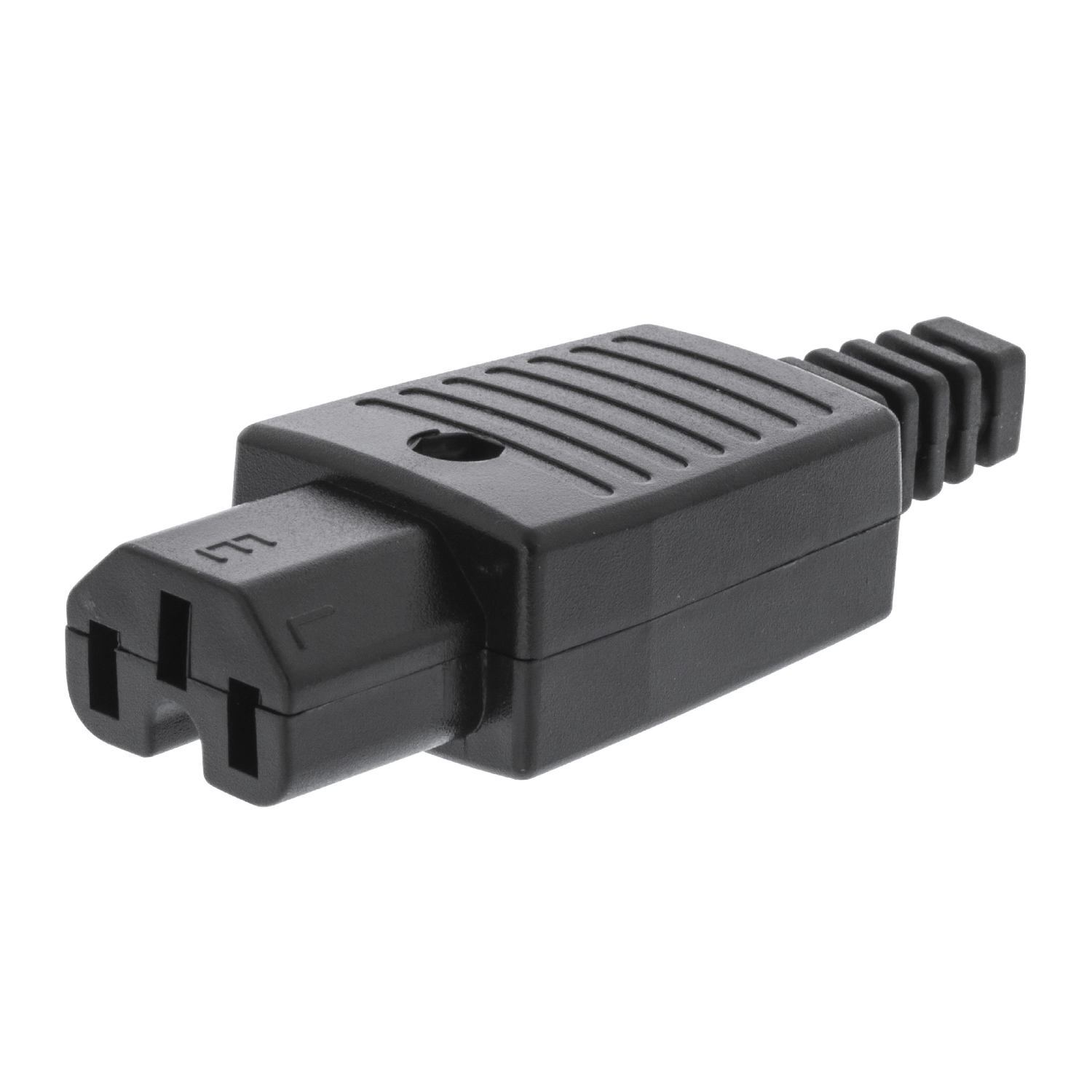 Heavy Duty Rewireable Iec C15 Female Inline Socket Plug 15a 250v
